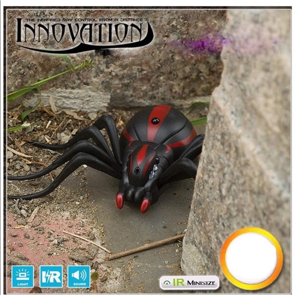 TOPKIT | Toys | New Remote Control Fake Realistic Spider Toy | Poshmark